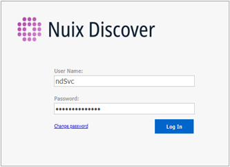 Nuix Discover configuration